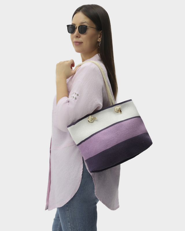 Сумка из целлюлозы в стиле колорблок Fabretti 197120 купить за 3990.0 ...