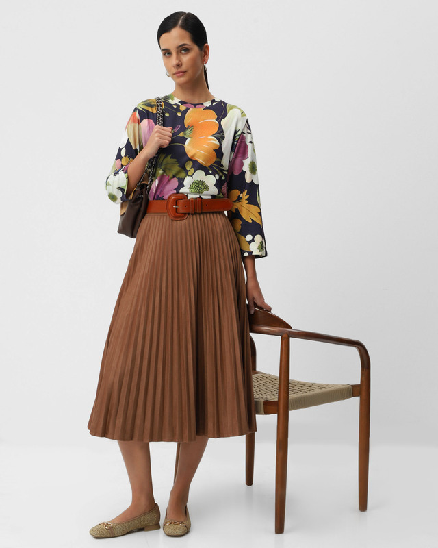 Лонгслив VIOLA с цветочным рисунком Helena Vera 195457 купить за 5990.0 ...