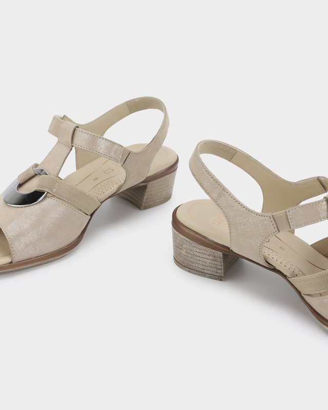 Босоножки увеличенной полноты со стелькой и подошвой High Soft Ara ...