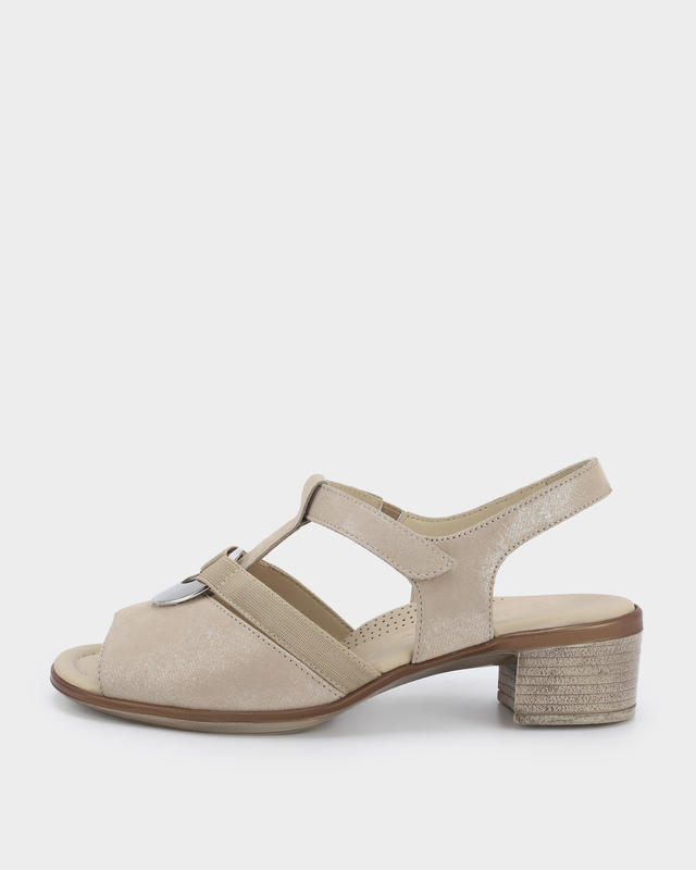 Босоножки увеличенной полноты со стелькой и подошвой High Soft Ara ...