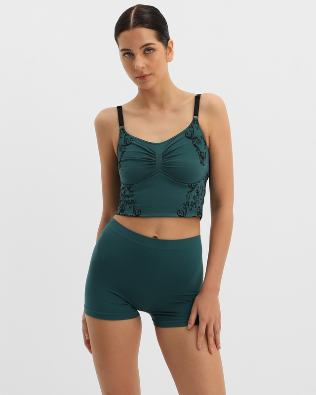 Комплект из двух корректирующих пояс-шорт из биэластичного материала ...