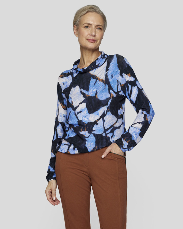 Водолазка прямого кроя с воротником-стойкой Rabe 186406 купить за 9990. ...