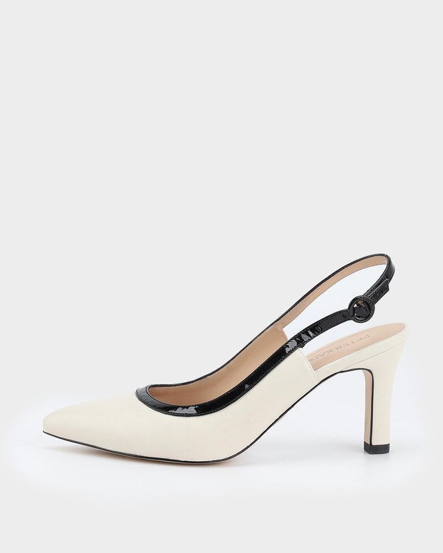 Туфли-слингбэки на шпильке и с удобной застежкой с эластичной вставкой ...