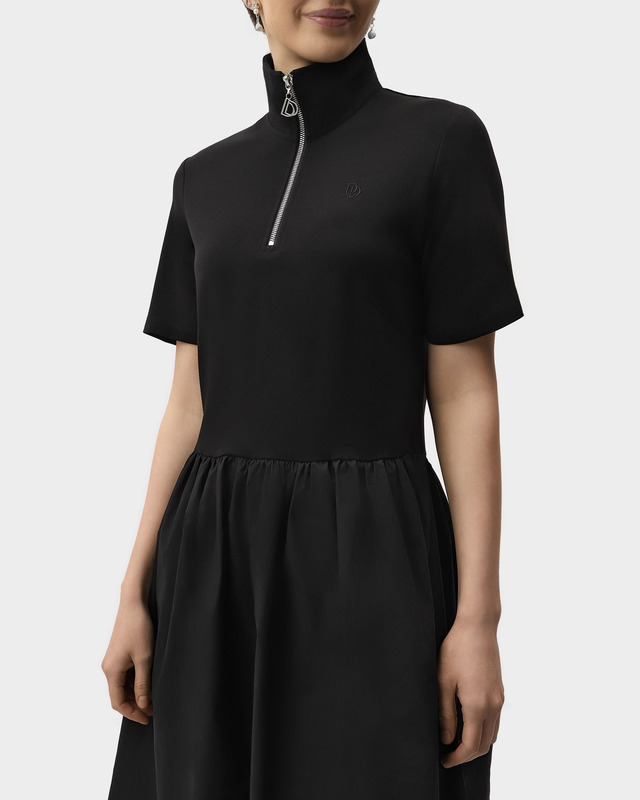 Платье миди отрезное по талии с юбкой клёш Donna D'Oro 193030 купить за ...