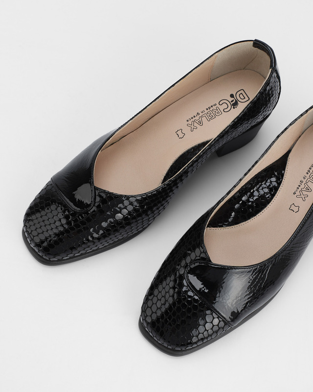 Кожаные туфли увеличенной полноты с анатомическим супинатором DFC Relax ...