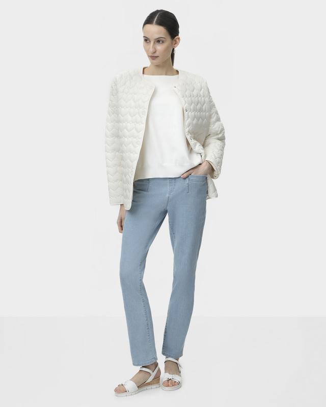 Блузка из вискозы с широкими рукавами длиной до локтя Soufflé 190442 ...