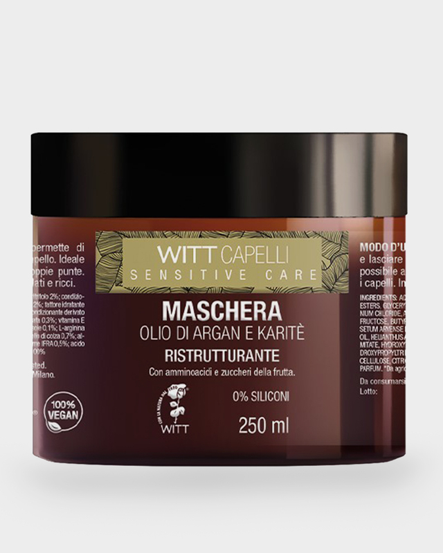 Восстанавливающая маска для волос с маслами арганы и ши, 250 мл Methode ...