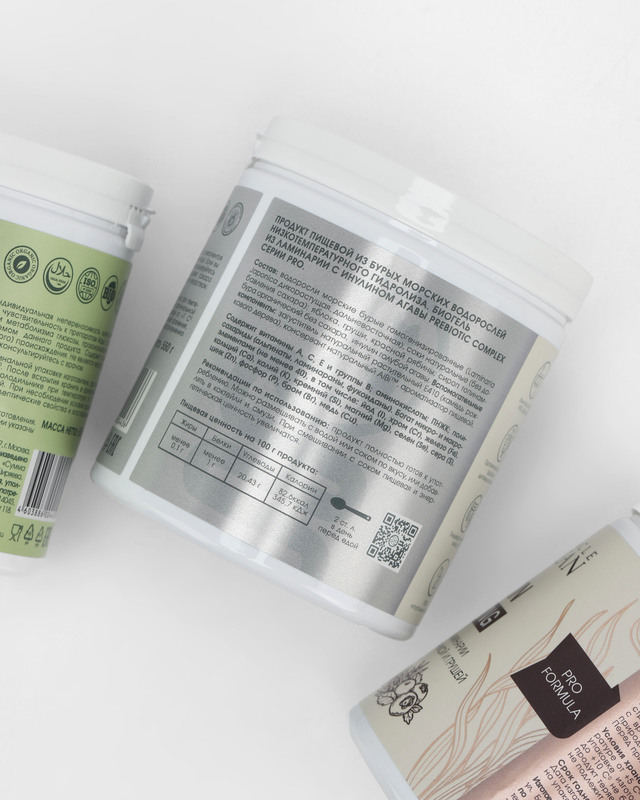 PREBIOTIC биогель из ламинарии с инулином агавы для ЖКТ, 2 шт. Miracle ...